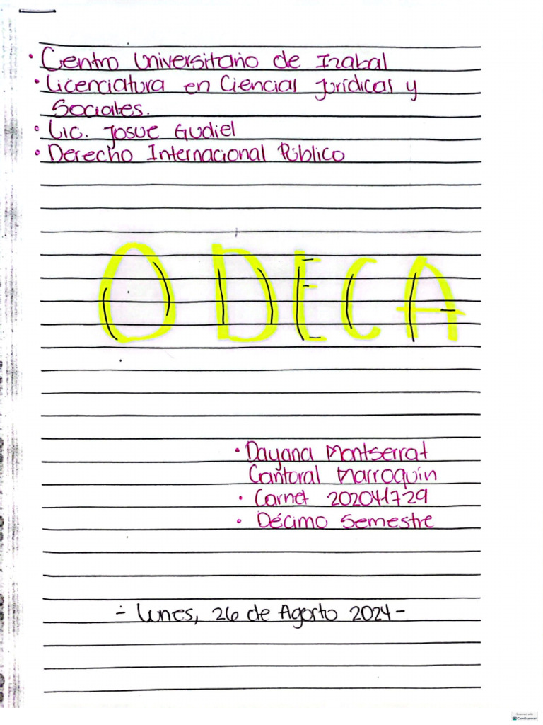 Odeca | PDF
