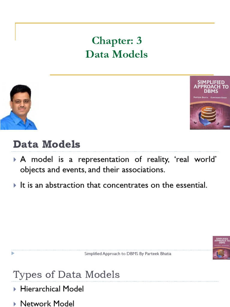 Chapter 3 Data Models | PDF
