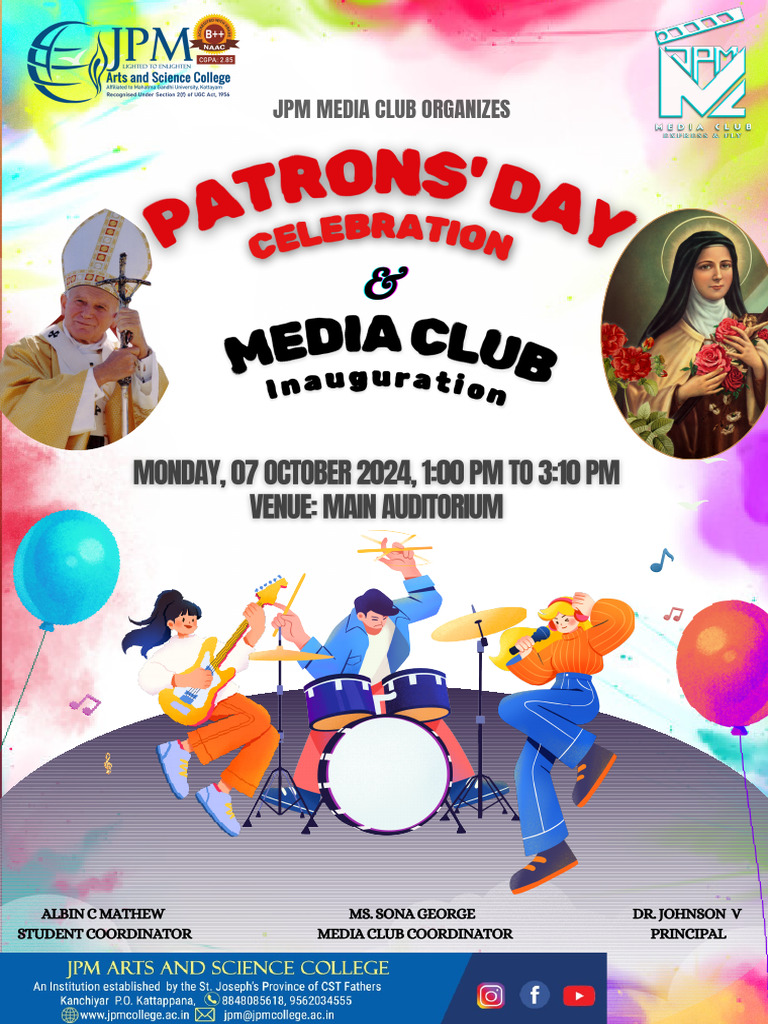 Patrons' Day Celebration Poster 20240927 185931 0000 | PDF