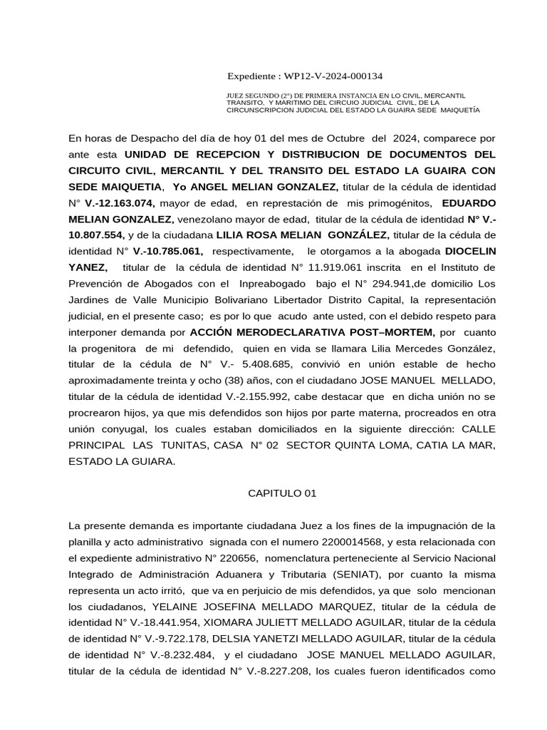 Correcion Demanda 2 | PDF