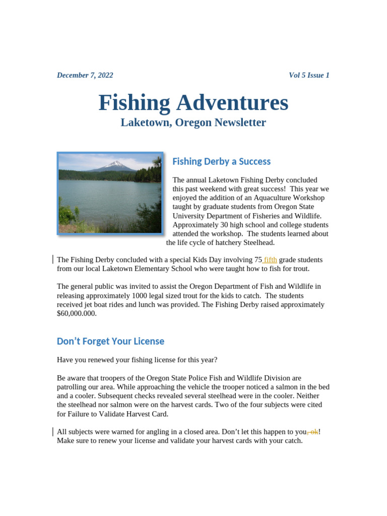 Fishing | PDF