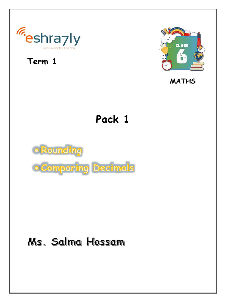 Y6 PAck 1 | PDF