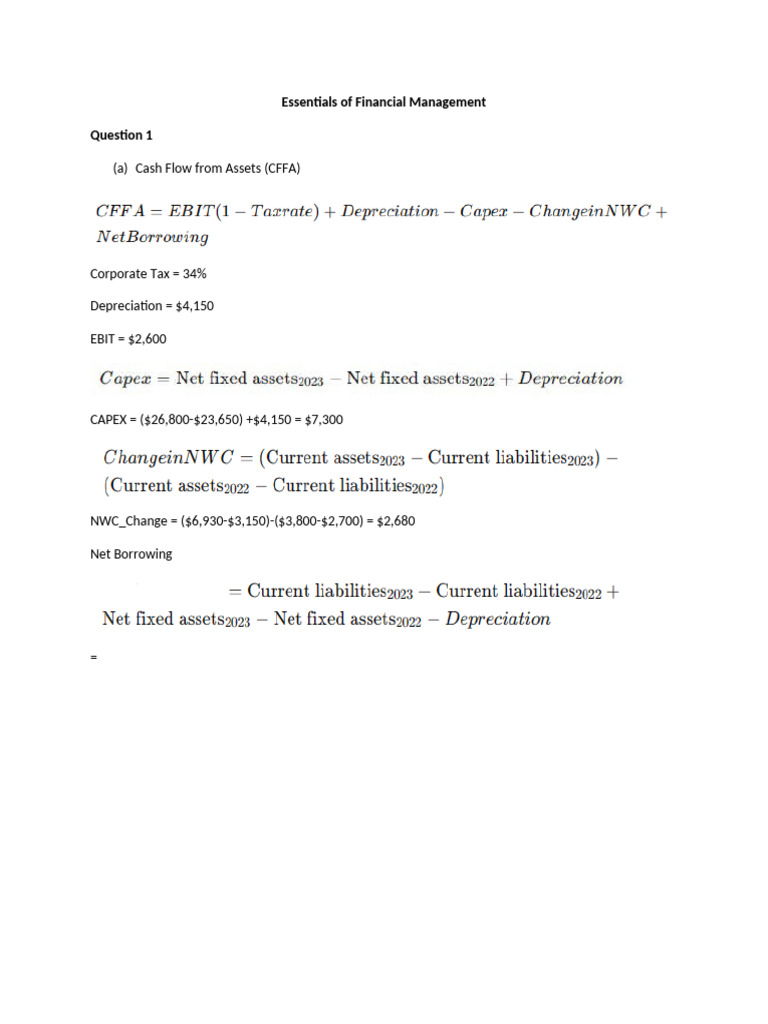 Essentials of Financial Management | PDF