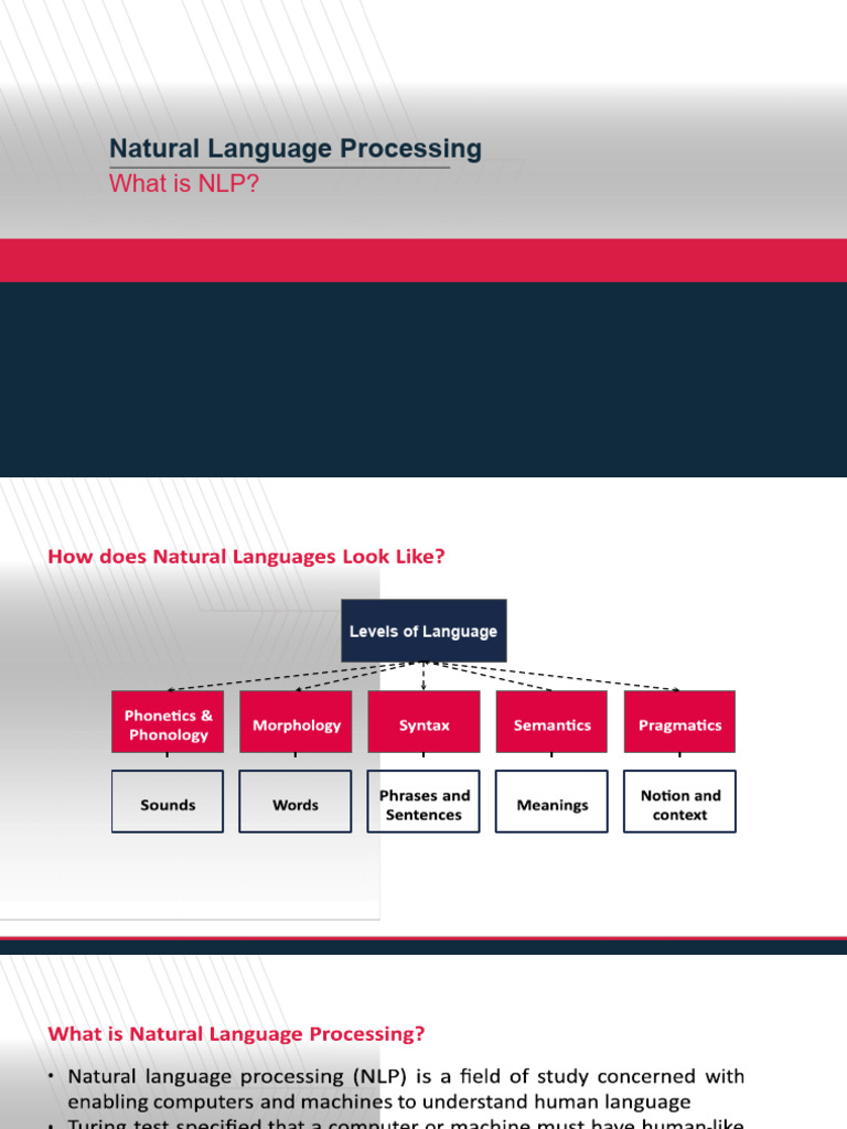 Natural Language Processing | PDF