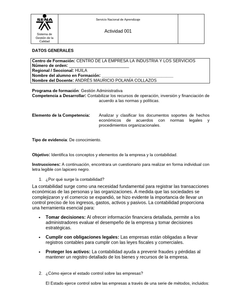 Actividad 001.-1 | PDF