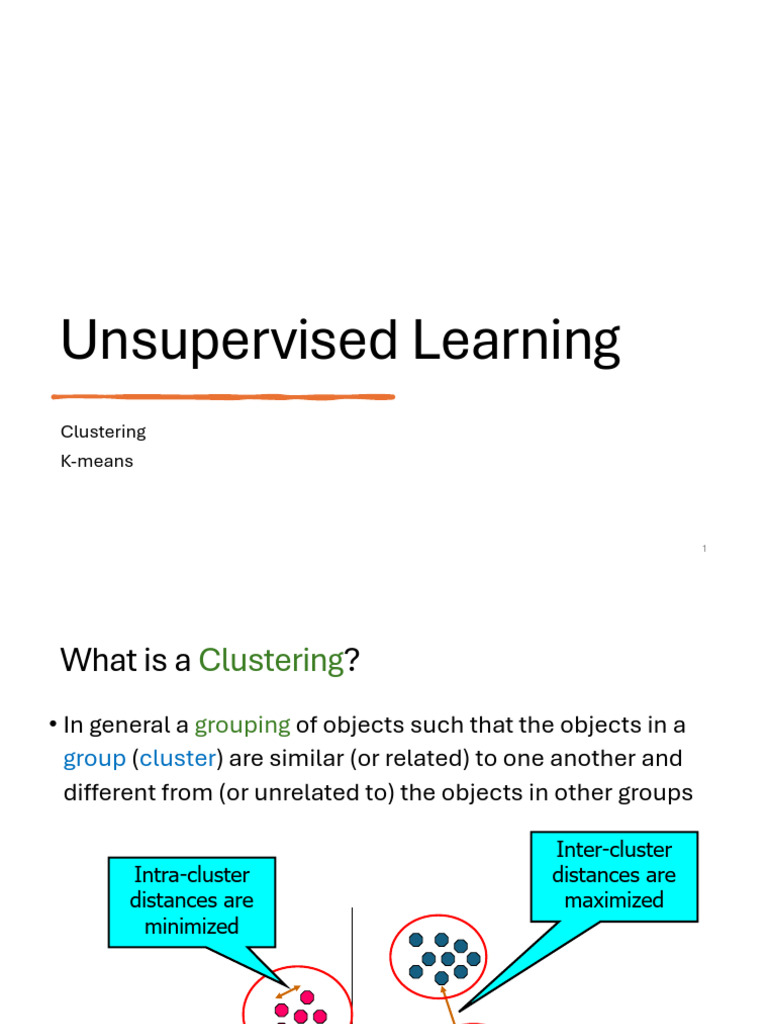 2 Unsupervised | PDF