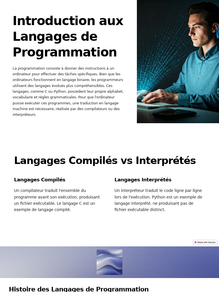 Introduction Aux Langages de Programmation - 02 | PDF