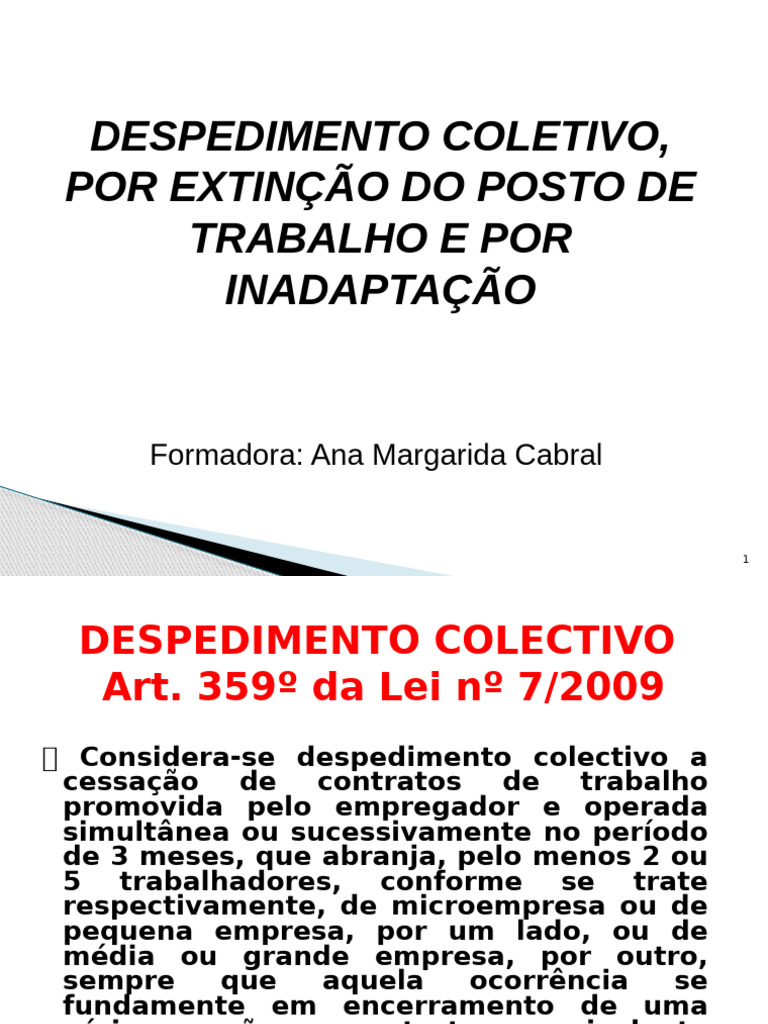 Desp. Colect-Inadap - Extinc | PDF