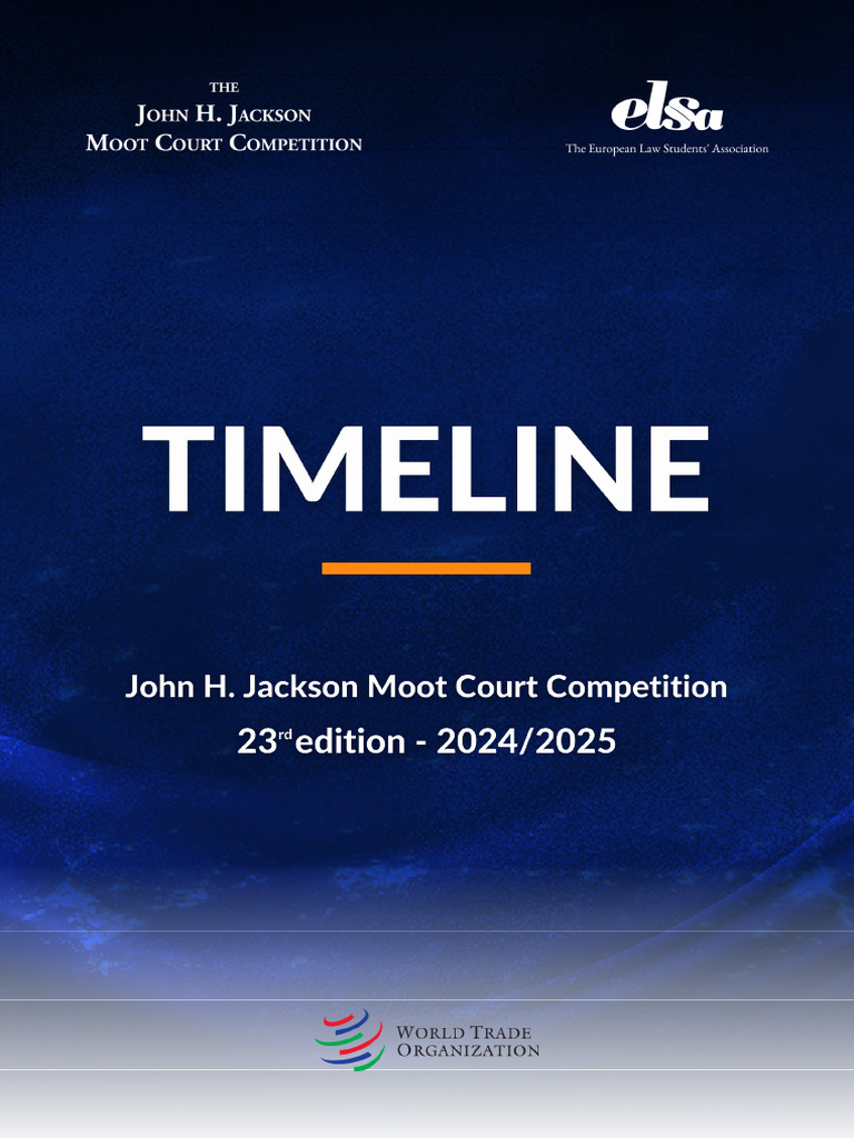 JHJMCC Timeline 23rd Edition | PDF