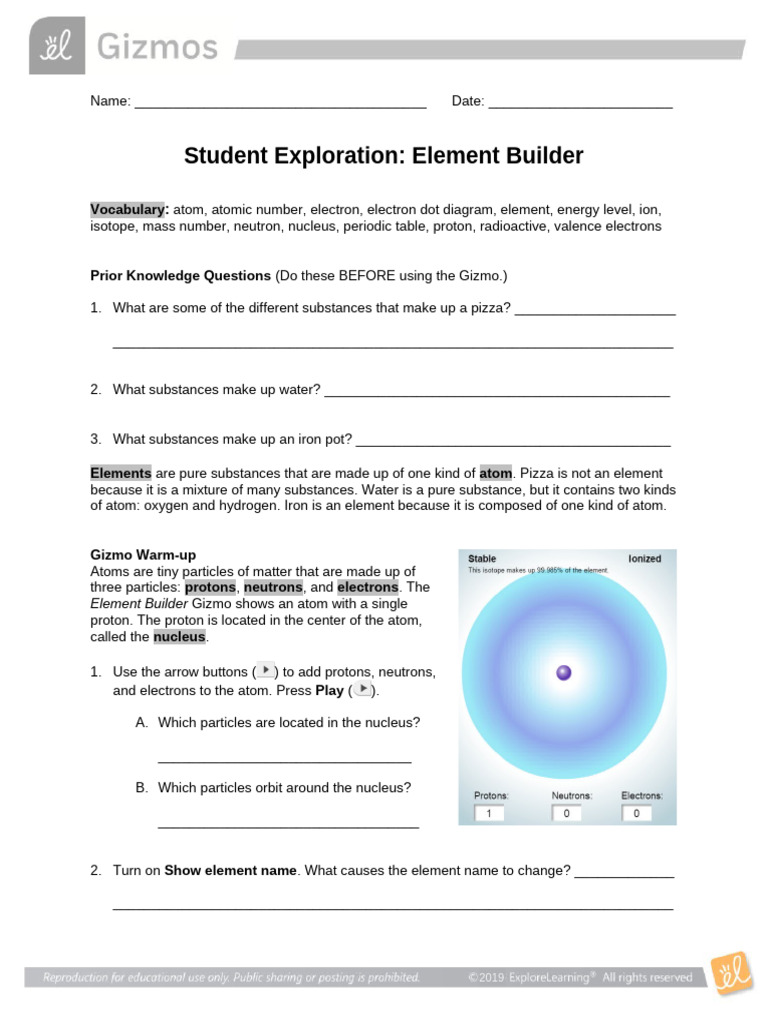Gizmo Element Builder Pdf