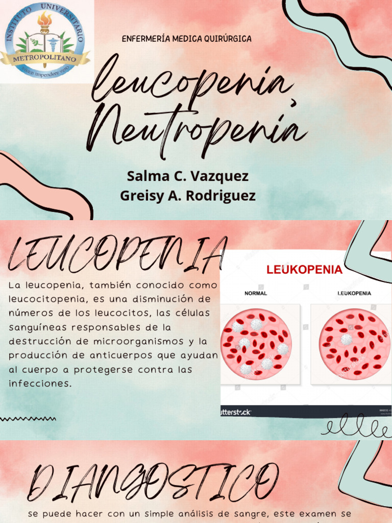 Leucopenia Neutropenia | PDF