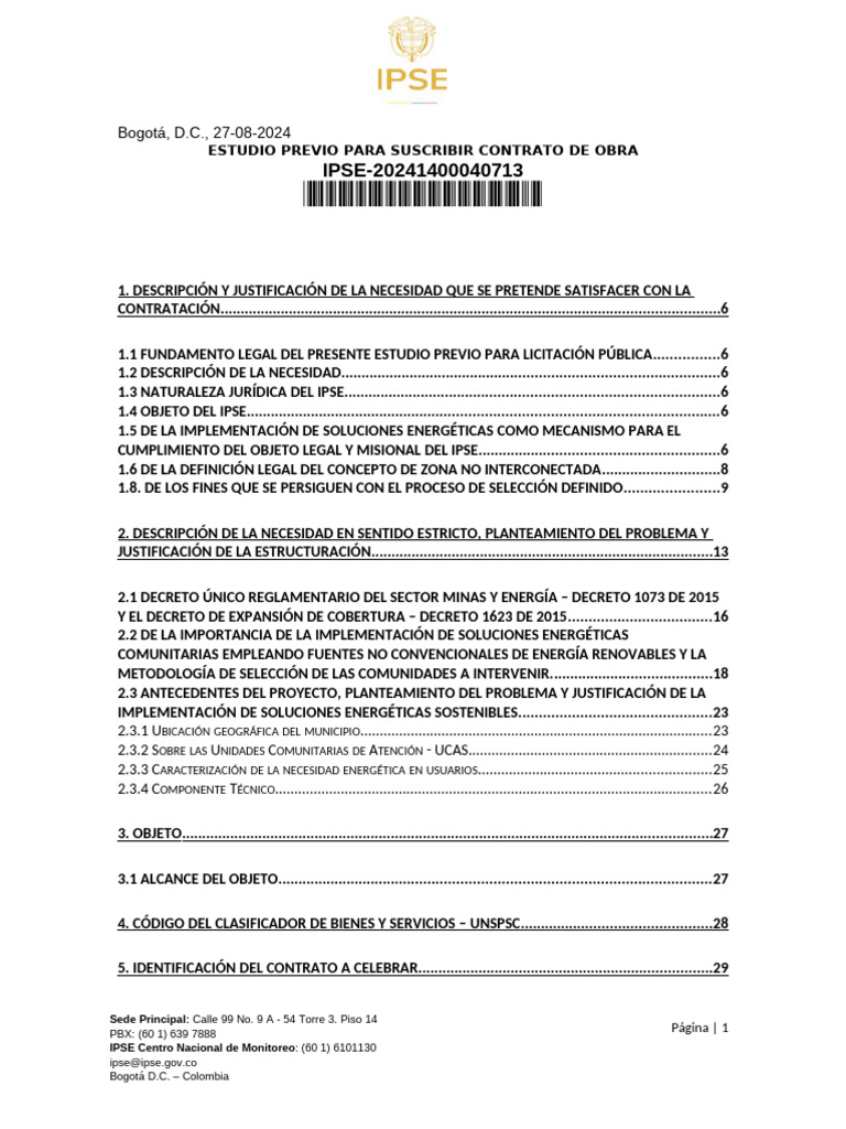 1. Estudio previo | PDF