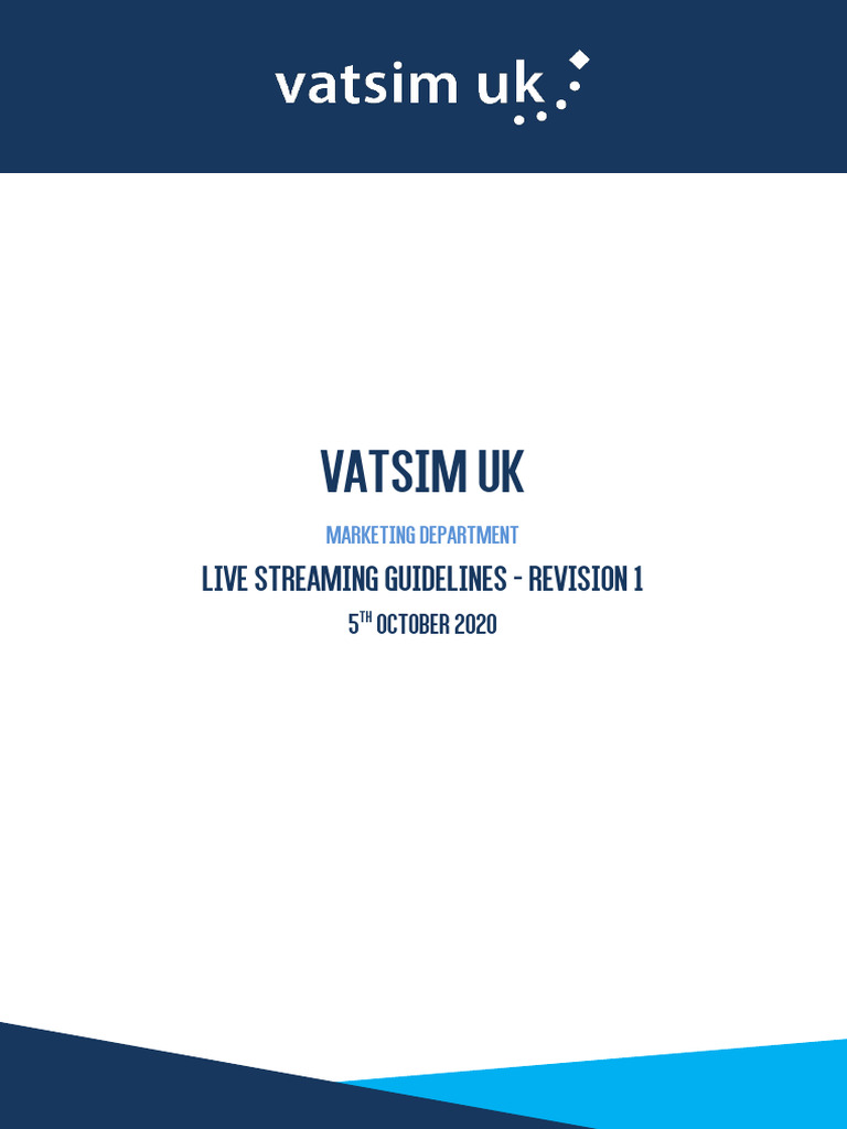 Livestreaming Guidelines | PDF
