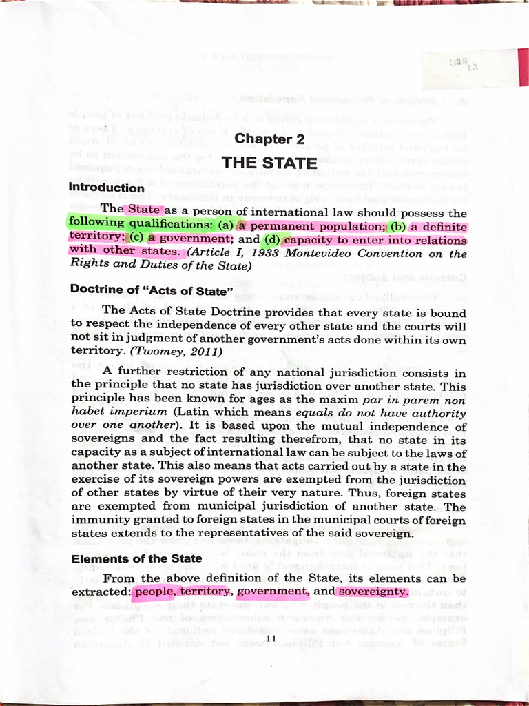 Chapter 2 - The State | PDF