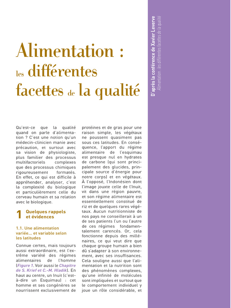 Chimie Alimentation 53 | PDF