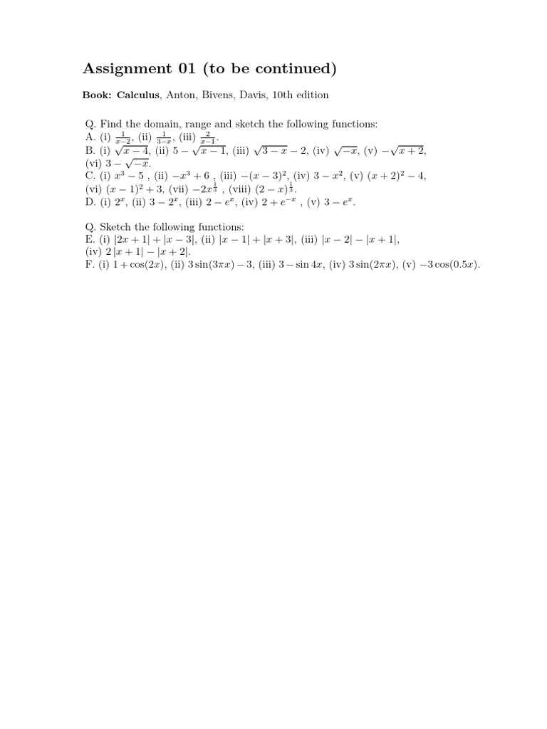 Assignment1 Update | PDF