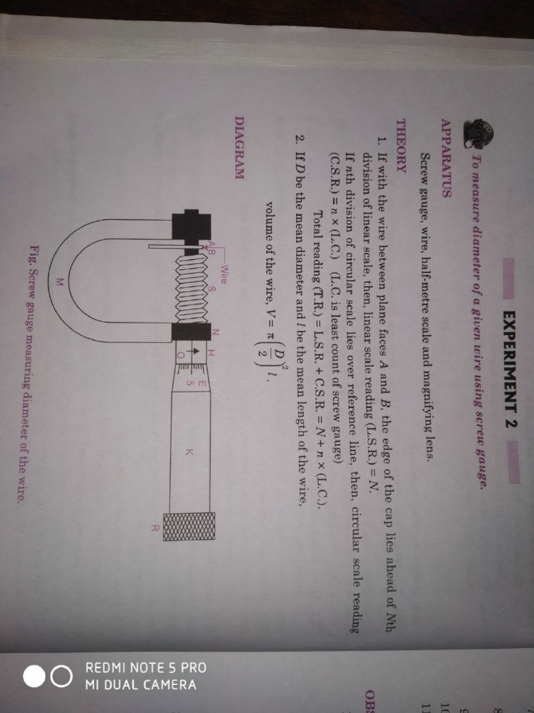 Screw Gauge | PDF
