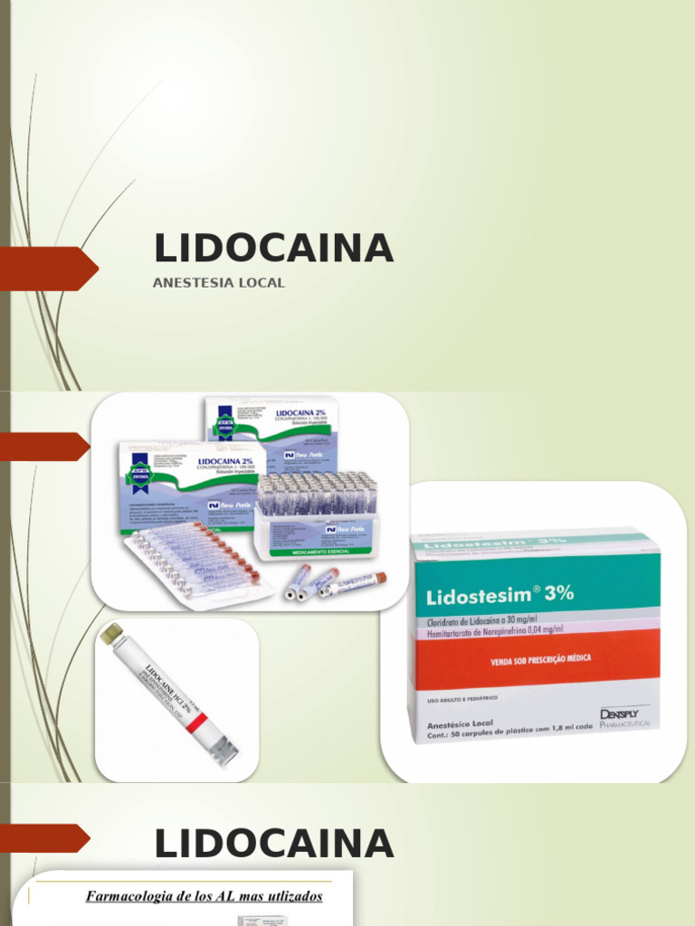 Practica 5 Lidocaina | PDF