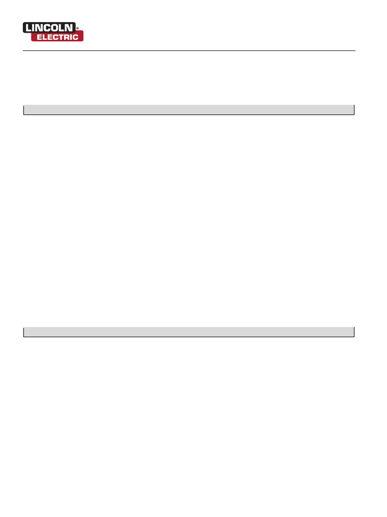 LW 71 Lincoln Electric MSDS | PDF