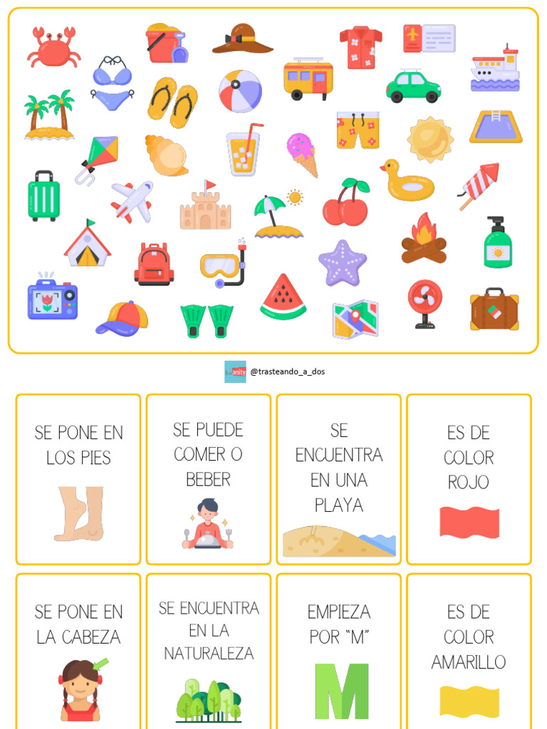 Juego del Verano - Infanity & Trasteando a Dos | PDF