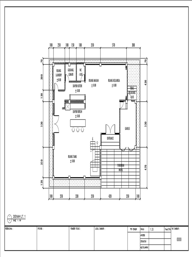 Rumah 3 Lantai | PDF