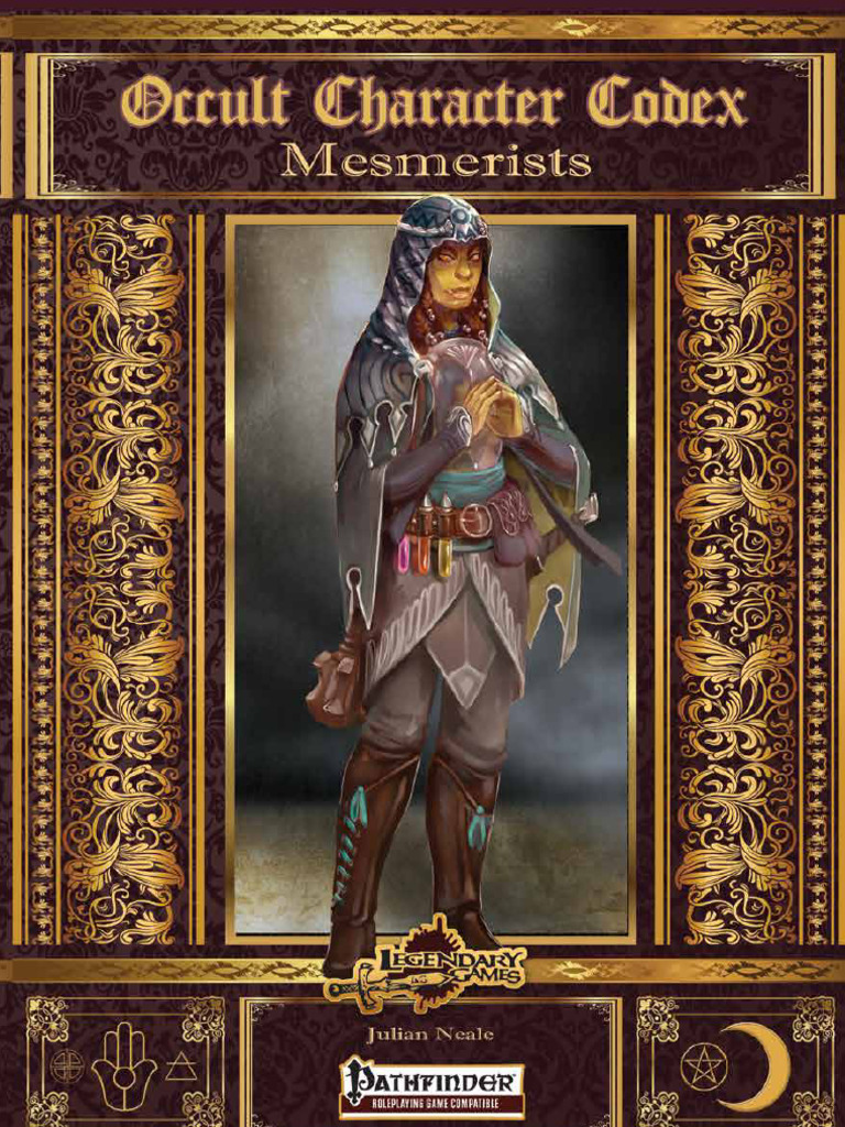 Pathfinder RPG OGL - Occult Character Codex - Mesmerists | PDF