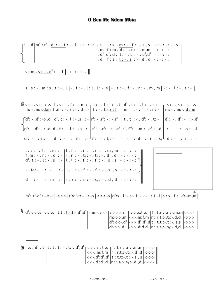 Dih Long Le Beu Me Yahweh | PDF