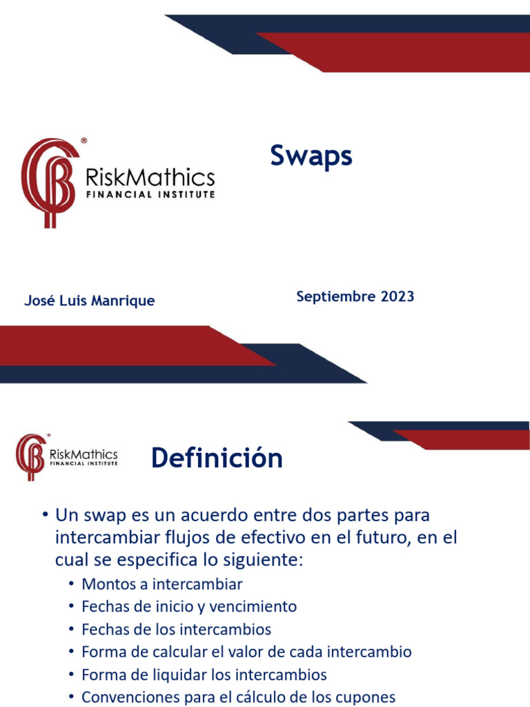 III Módulo de Swaps | PDF