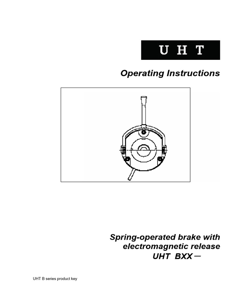 Brake Operating Manual | PDF