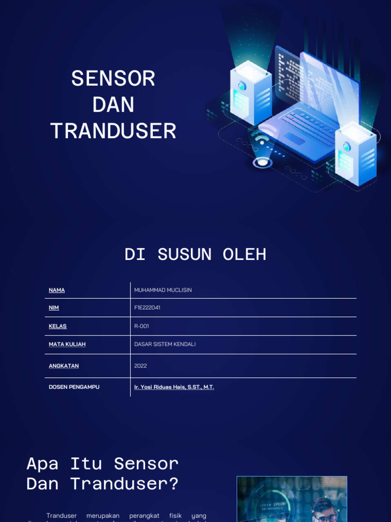 Tugas DSK Sensor Dan Tranduser Muhammad Muclisin | PDF