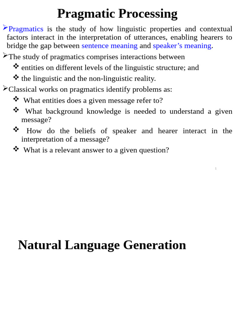 Lexical Semantics and WSD | PDF