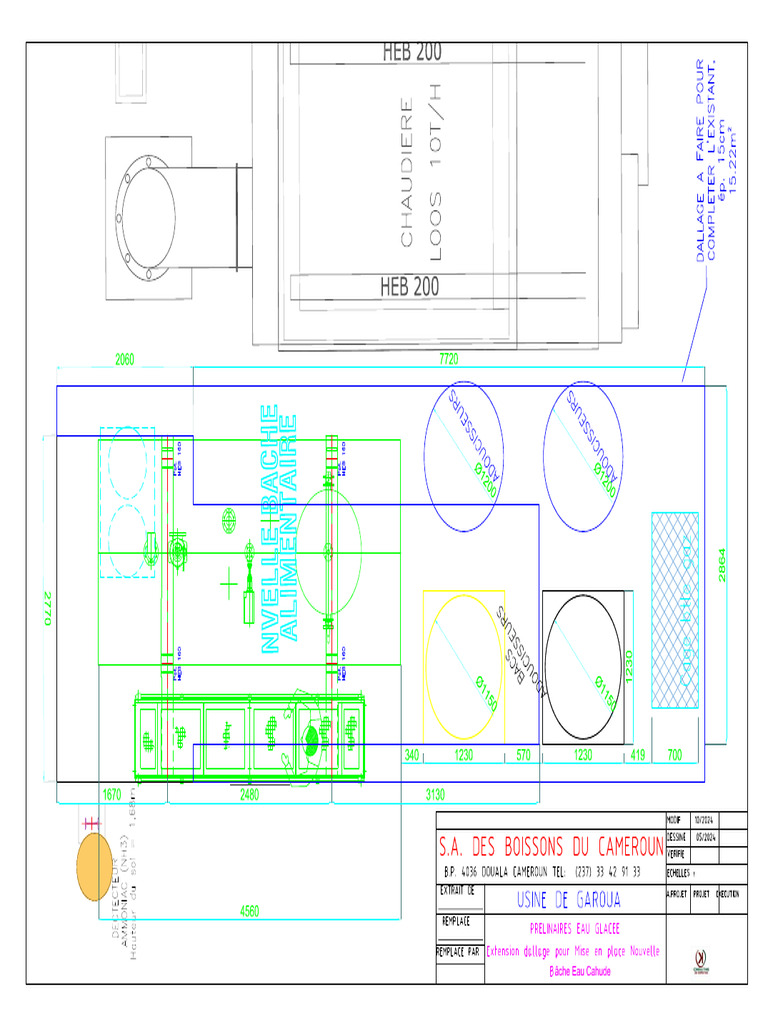 Extension Dallage Pour Bache Alimentaire | PDF