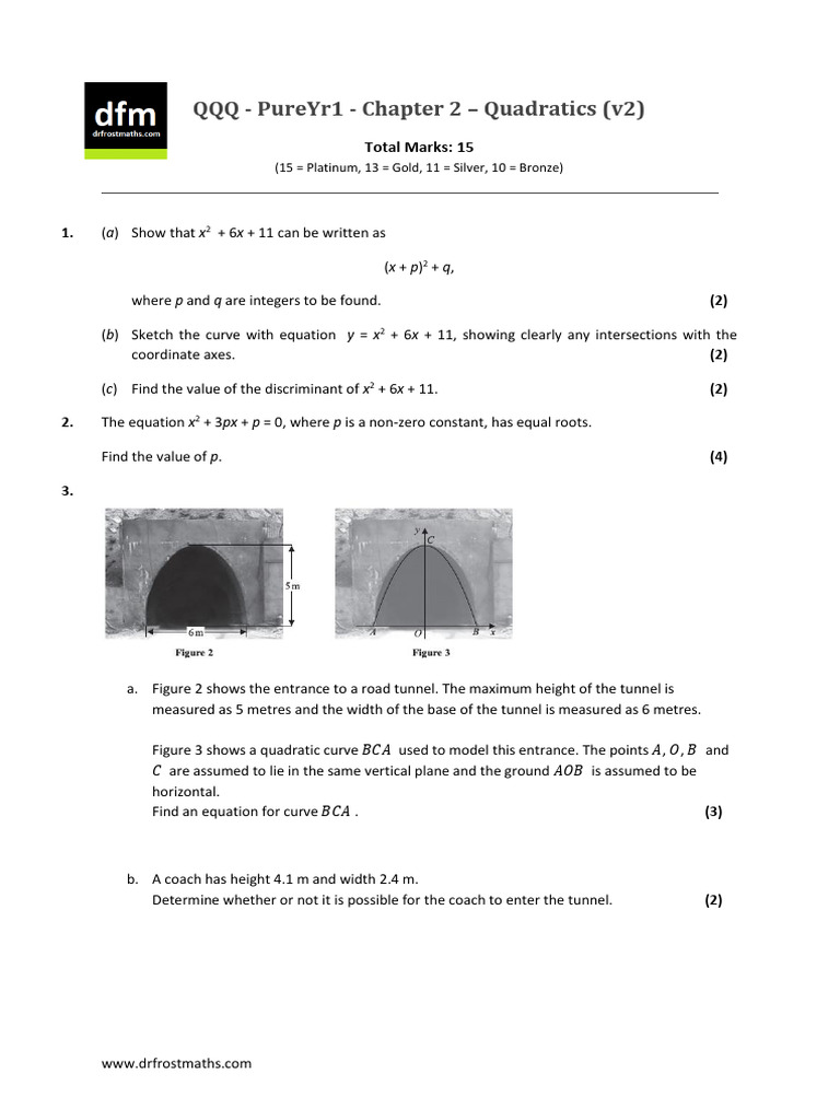 Quadratics Merged | PDF