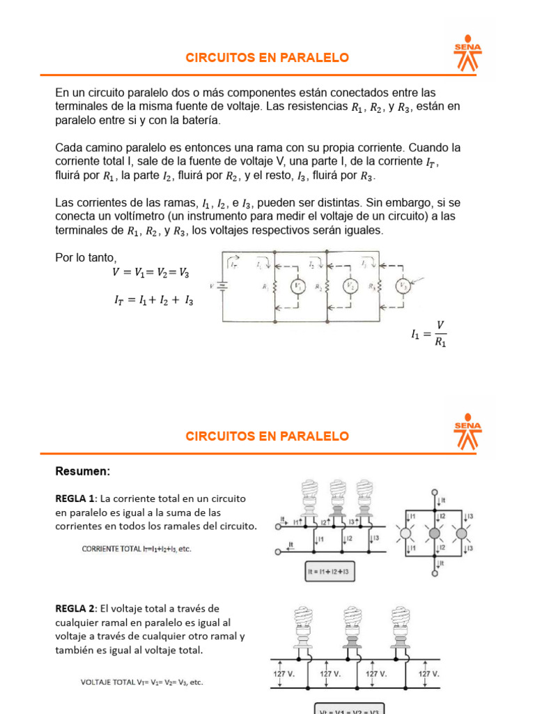 TALLER CIRCUITO PARALELO | PDF