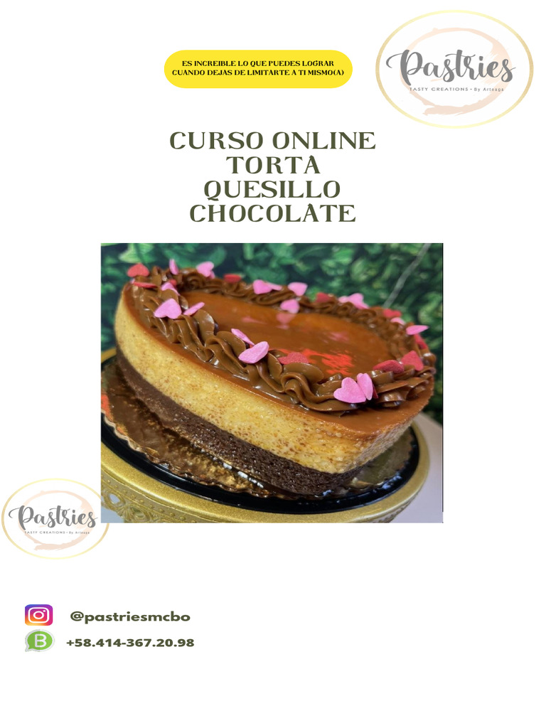 Torta Chocolate Quesillo | PDF
