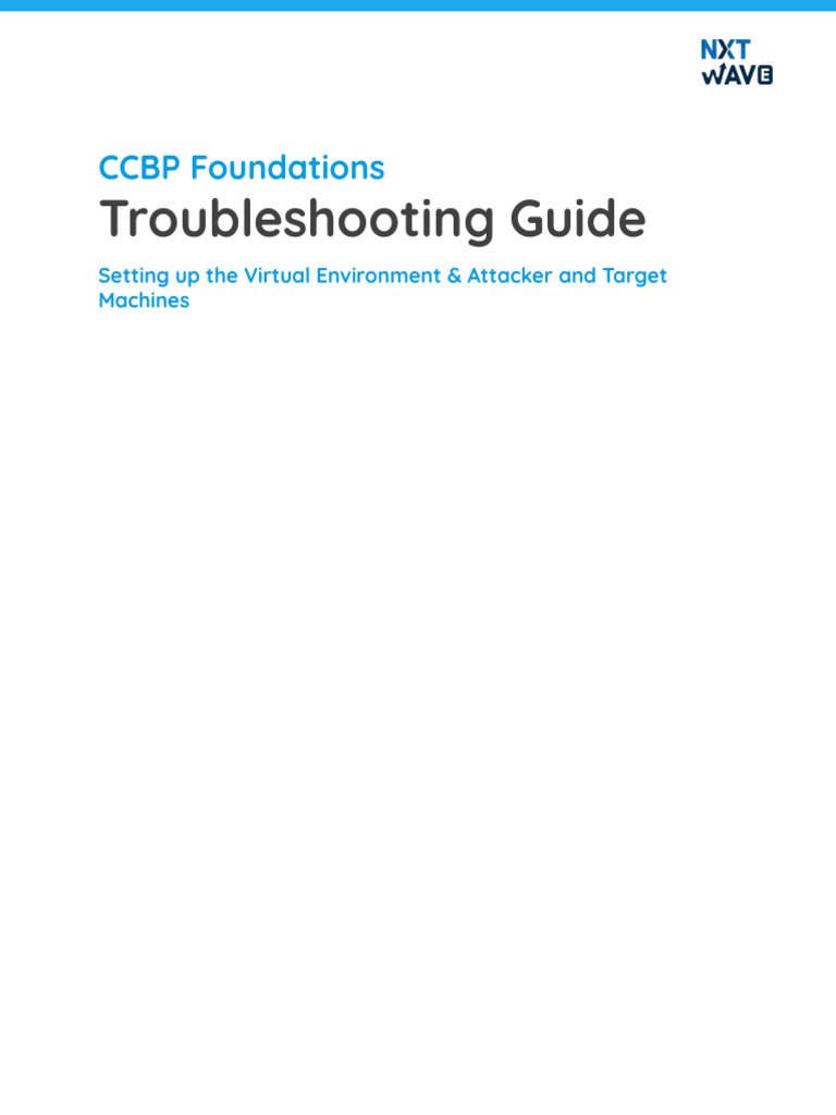 Troubleshooting Guide V4 | PDF