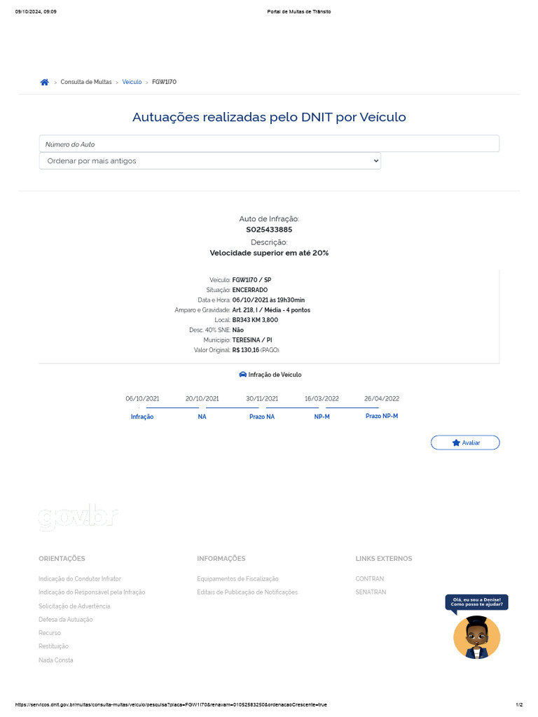 Dnit Fgw-1i70 | PDF