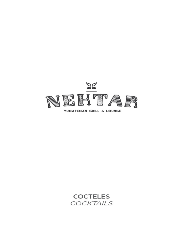 Joya Nektar Cocteles | PDF