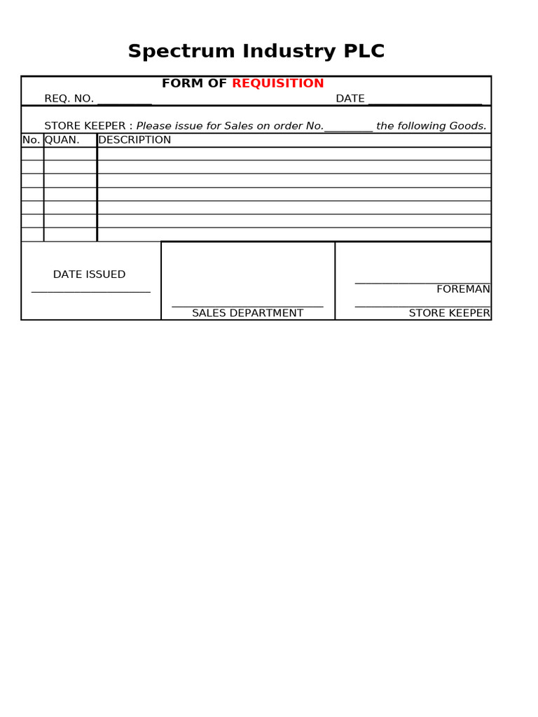 Store Issue Slip Pdf 