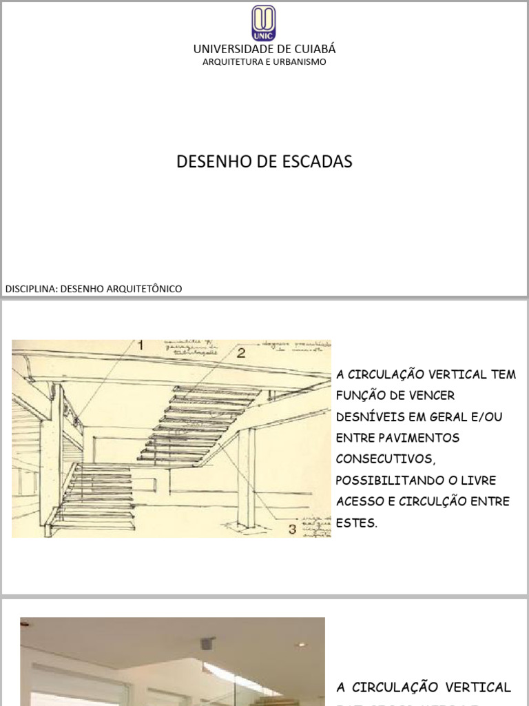 (20161021205223)AULA - ESCADA | PDF
