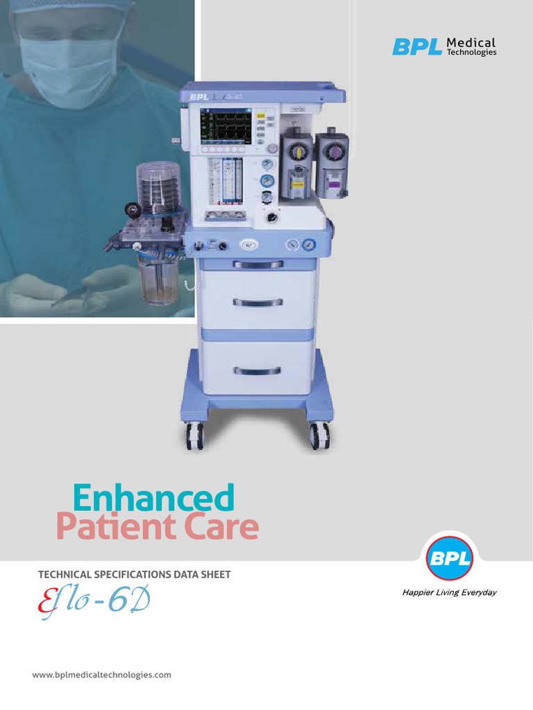 Technical Specs Eflo 6D | PDF