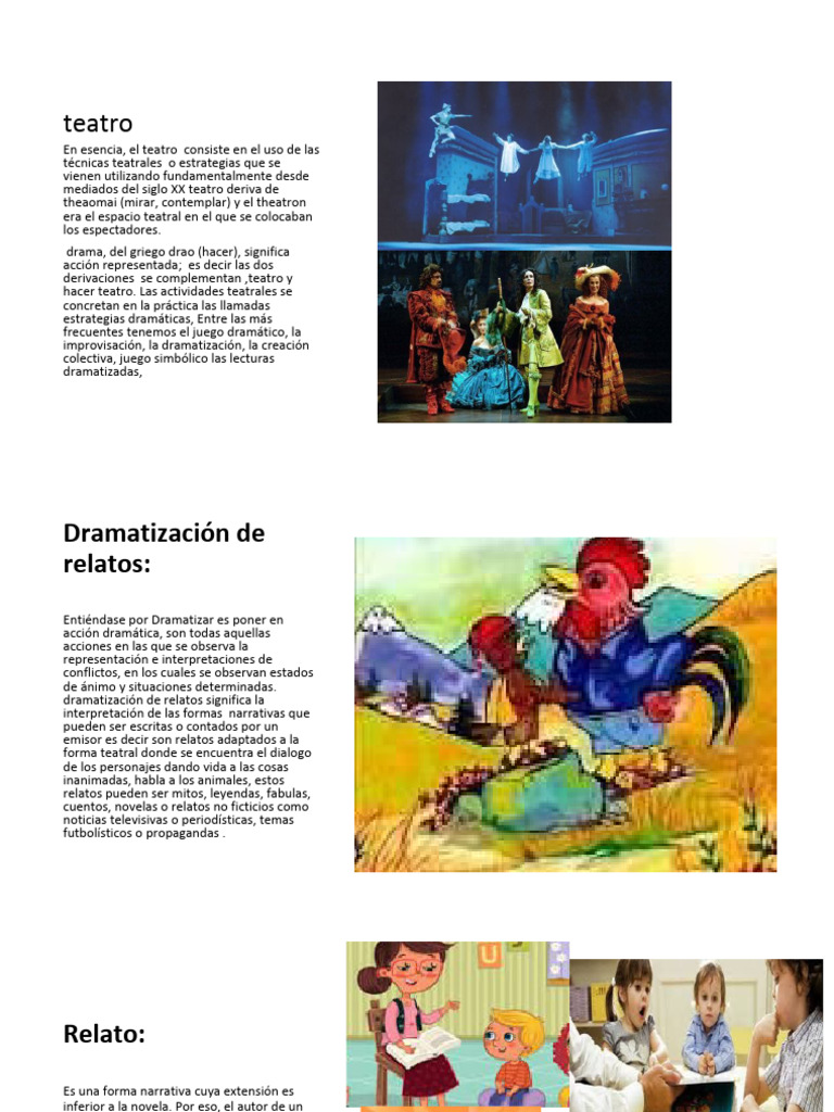 QUE ES LA DRAMATIZACION | PDF