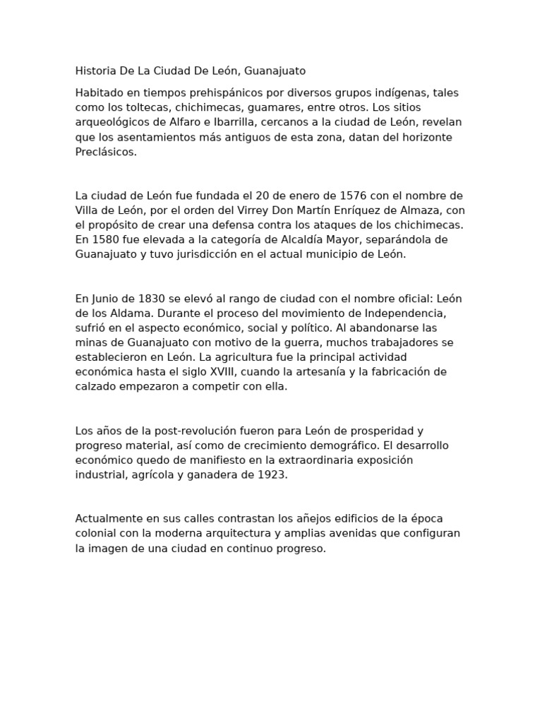 Historia de Leon | PDF
