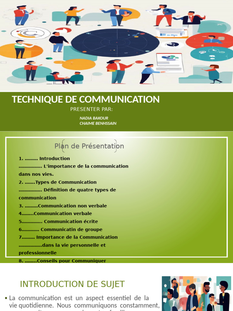 Technique de Communication | PDF