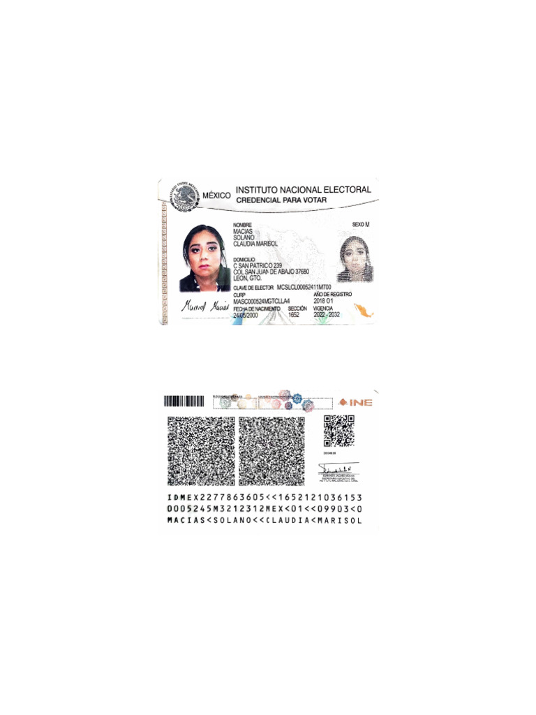 Carnet de indentidad 05 ago 2024 | PDF