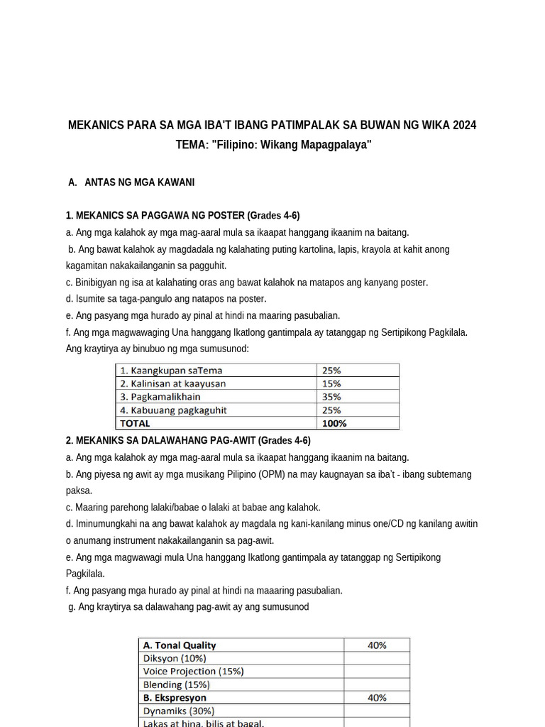 MEKANICS-PARA-SA-buwan-ng-wika (1) | PDF