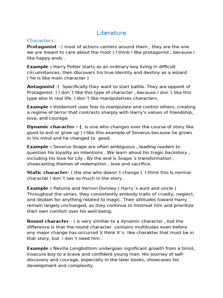 Literature | PDF | Harry Potter | Philosophy