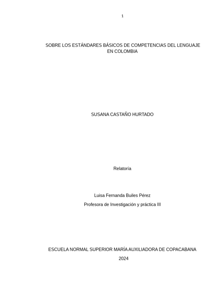 Relatoria Luisa | PDF