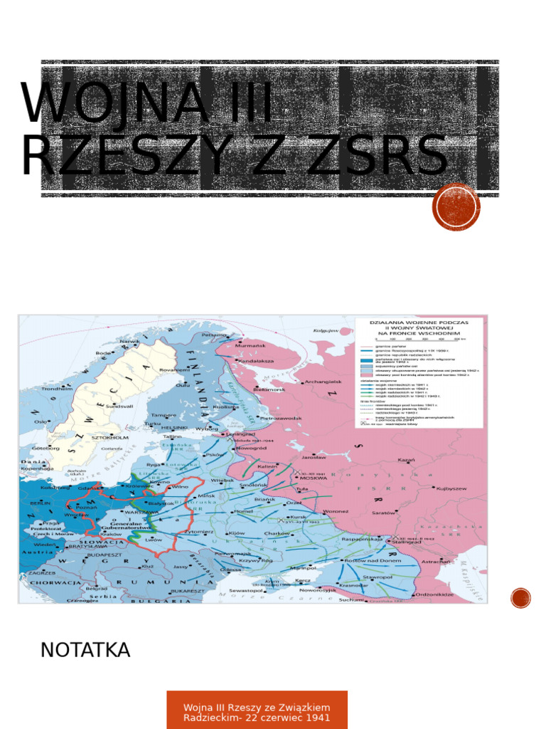 Wojna III Rzeszy Z ZSRS Klasa VIII | PDF