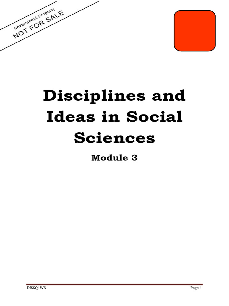 DISS Module 3 | PDF